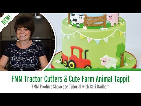 FMM Tractor Cutter Set Tutorial – FMM Sugarcraft